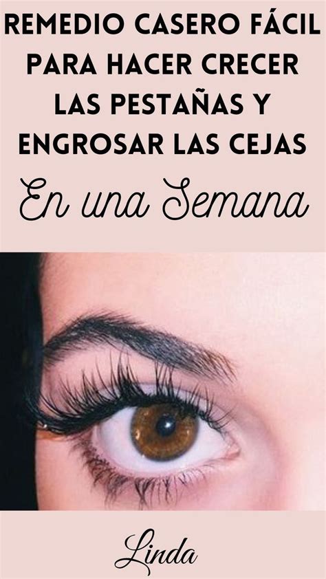 Remedio casero para hacer crecer las pestañas muy largas y engrosar