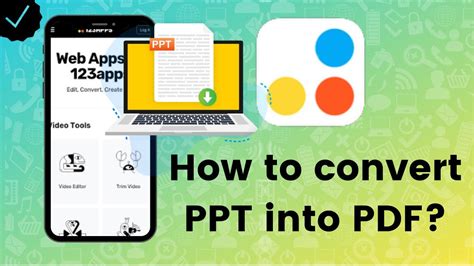 how to convert ppt file into pdf file on youtube