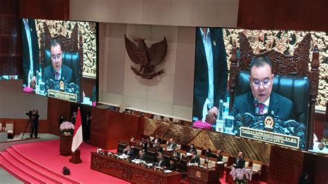 DPR Setujui 4 RUU Jadi Usul Inisiatif Parlemen Dari UU Kementerian