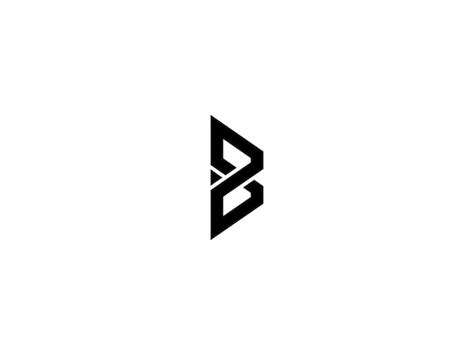 Diseño de logotipo b Vector Premium