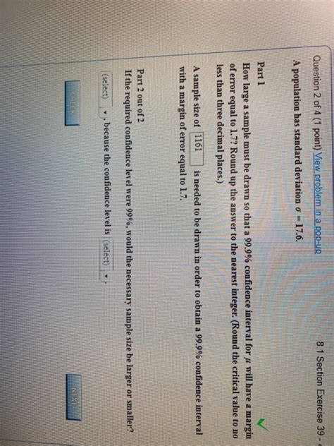 solved question 2 of 4 1 point view problem in a pop ye
