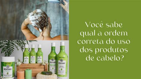 Você sabe qual a ordem correta do uso dos produtos de cabelo