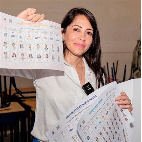 Segunda vuelta elecciones Ecuador 2023 de ganar Luisa González
