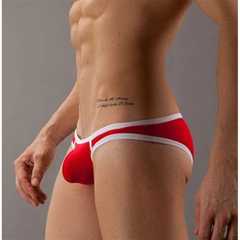 Mesh Men Underwear Trigonometric Male Panties Breathable Comfortable