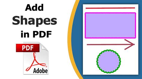 How To Add Shapes In Pdf Using Adobe Acrobat Pro Dc YouTube