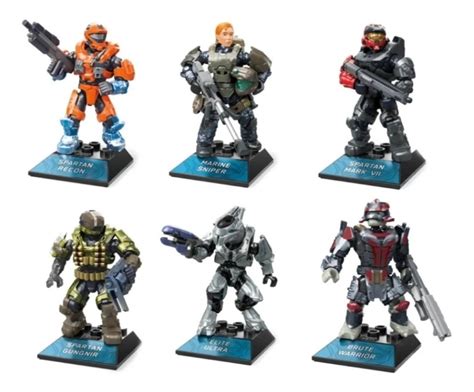 Mega Construx Halo Infinite Serie Completa Figuras Env O Gratis