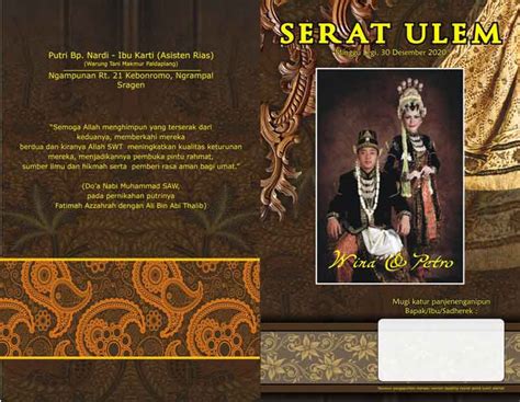 Detail Undangan Wayang Cdr Koleksi Nomer 16