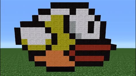 Minecraft Pixel Art Flappy Bird Tube