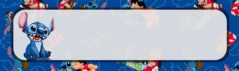 Adesivo Para Lapis Stitch Fazendo A Nossa Festa