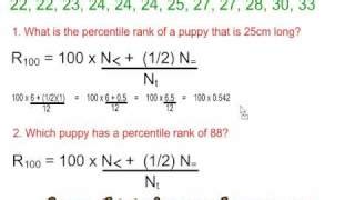Percentile Formula