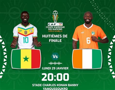 Cote Divoire Vs Senegal A La Can Jusquo Peut Aller Un