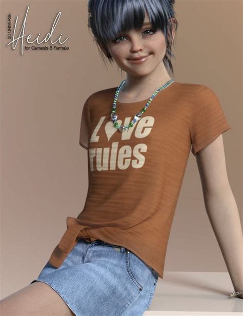 Heidi Bundle For Genesis Female S D Models For Daz Studio And Poser
