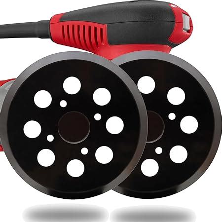 2 Pack 5 Inch 8 Hole Hook And Loop Replacement Sander Pad For Milwaukee