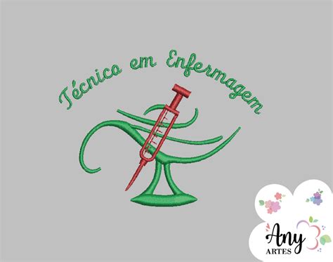 Matriz De Bordado Técnico Em Enfermagem Elo7 Produtos Especiais