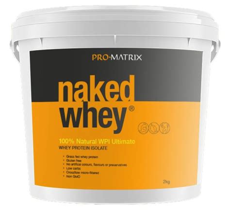 Pro Matrix Naked Whey WPI Unflavoured 2kg Vitology