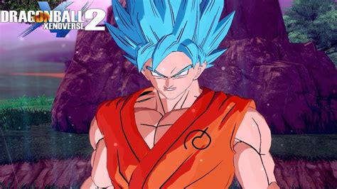 Dragon Ball Xenoverse 2 Fighter Z Shading Mod Goku SSGSS 60FPS
