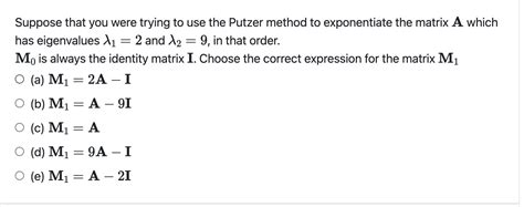 solved suppose that you were trying to use the putzer