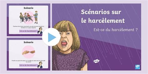 Powerpoint Est ce du harcèlement teacher made