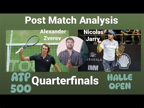 Alexander Zverev Vs Nicolas Jarry Halle Open 2023 Zverev Jarry Kohli