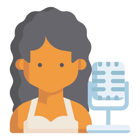 Singer Generic Flat Icon