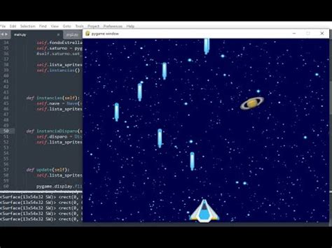 Curso De Pygame Para Principiantes Fondos Espaciales Y