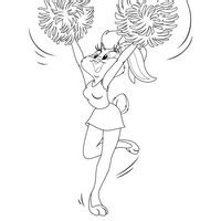 Desenho De Lola Bunny Namorada Do Pernalonga Para Colorir Tudodesenhos