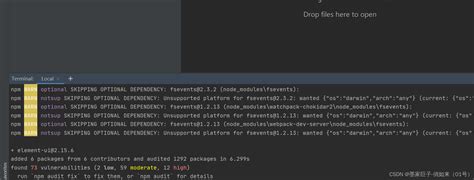 idea搭建vue elementui前端项目 elementui如何用idea启动 csdn博客
