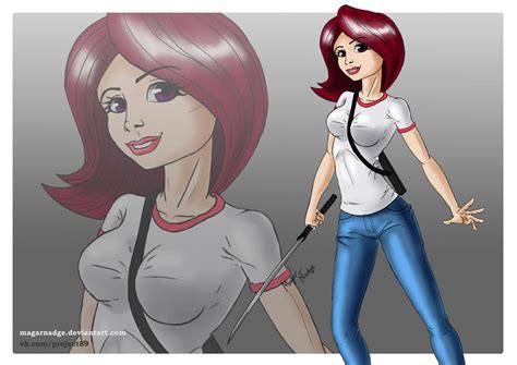Elise On Dan Vs Fanart Deviantart