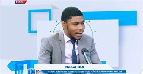 Vision 4 Raoul Christophe Mbia Abattu En Plein Vol Ses Grands