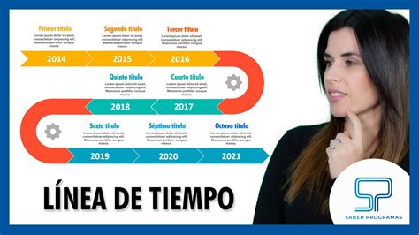 Cómo hacer una LÍNEA de TIEMPO en WORD paso a paso Timeline en Word