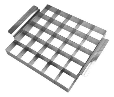 Cortador Cavidades Quadrado 5x5 C 25 Pedaços Parcelamento sem juros
