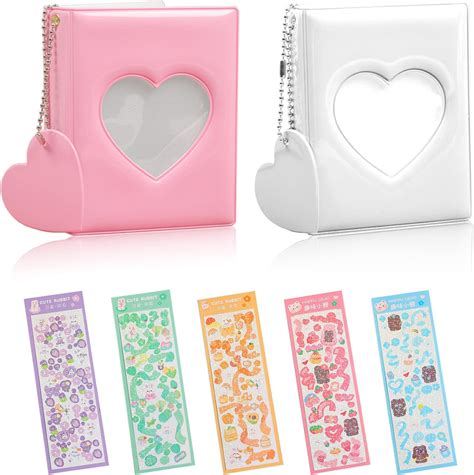 Photocard Binder 3 Zoll Kpop Photocard Holder Cute Mini Photo Album