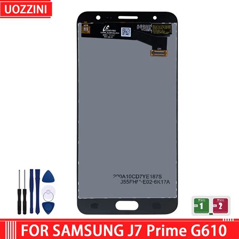 5 5 AMOLED Display für SAMSUNG Galaxy J7 Prime LCD Touch Screen G610