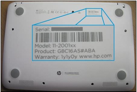 Find Product And Serial Numbers For HP PCs Printers And Accessories
