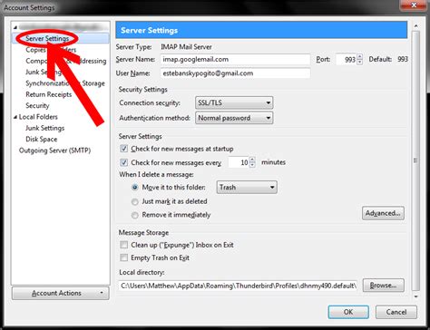 How To Access Gmail With Mozilla Thunderbird Steps