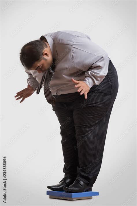 Obese Person Standing