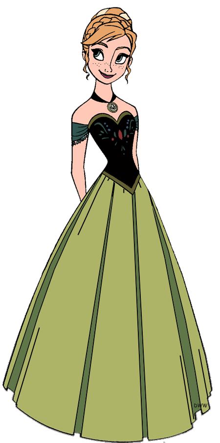 Anna Clip Art Images From Disney S Frozen Disney Clip Art Galore