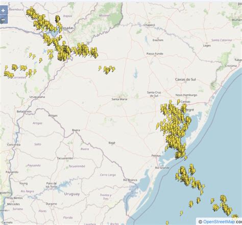 Metsul On Twitter Agora Mapa De Raios No Rio Grande Do Sul S
