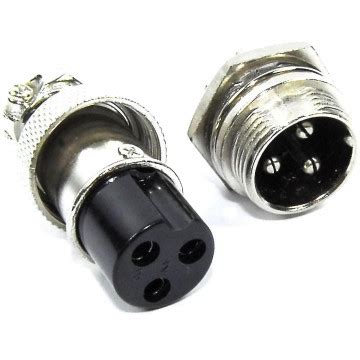 Connecteur D Interface D Aviation GX16 3 Broches