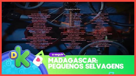 Franjinha E Milena Em Busca Da Ci Ncia Creditos Finais Madagascar