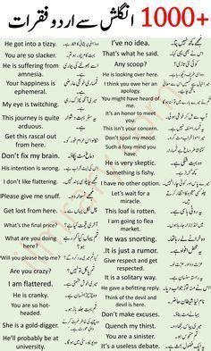 100 English To Urdu Sentences With Urdu And Hindi Translation Artofit