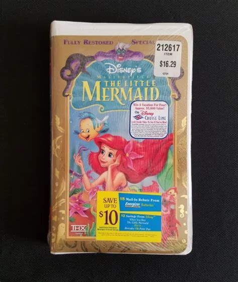 Bande Vhs Scell E Disney S Masterpiece Collection La Petite Sir Ne