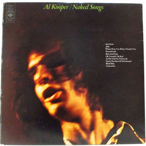 Yahoo オークション AL KOOPER アルクーパー Naked Songs UK オ