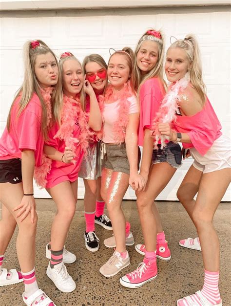 Pink Out Football Game Outfit Pink Out Spirit Week Outfits