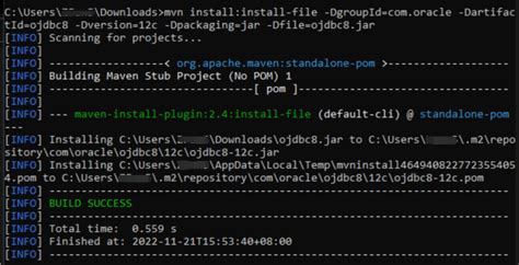 maven oracle ojdbc jar包报错：could not find artifact com oracle ojdbc8 helios fz 博客园