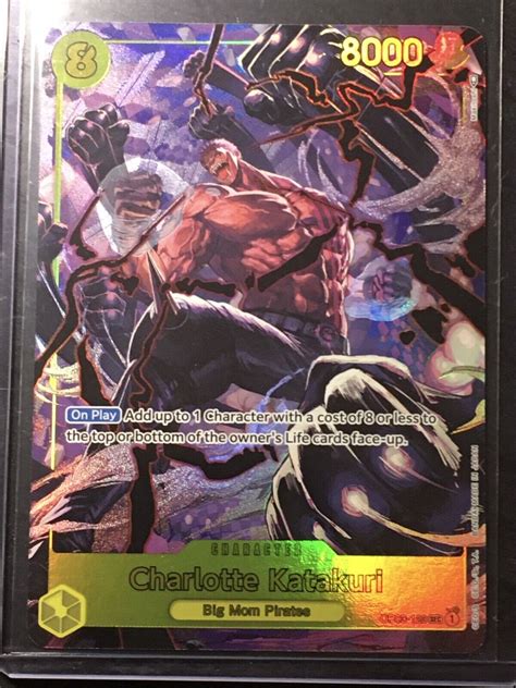 Charlotte Katakuri OP03 123 SEC Alt Art English One Piece Card Game