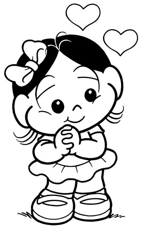 Desenhos Da Magali Para Colorir E Imprimir Monica Para Colorir