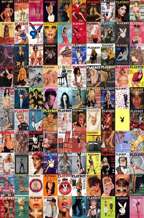 100 PCS Vintage Playboy Wall Collage Kit Vintage Playboy Etsy