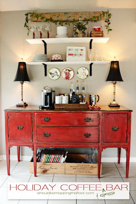 Christmas Coffee Hot Cocoa Bar Ideas