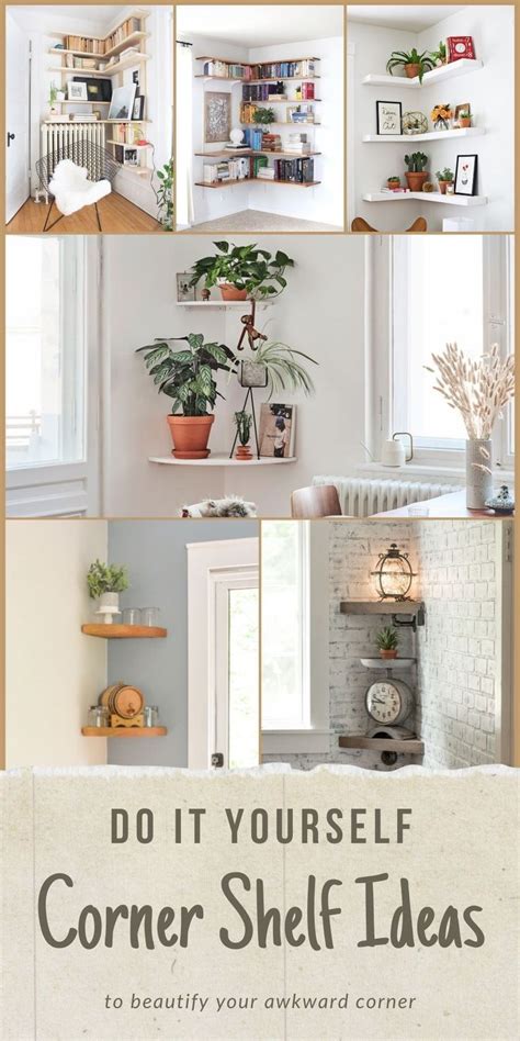 40 DIY Corner Shelf Ideas For Your Awkward Corner Diy Corner Shelves